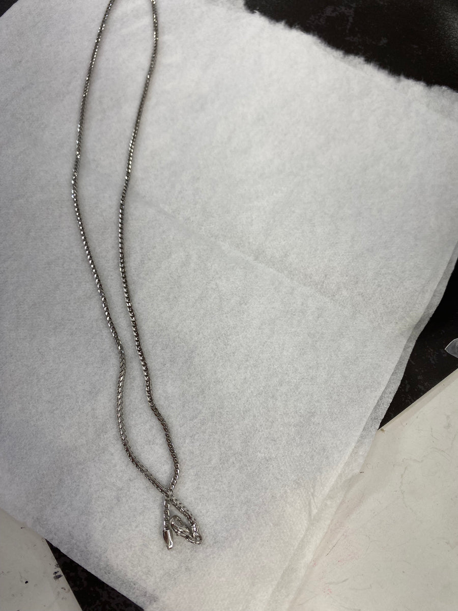 Sterling Silver Chain For Woman and Men - Franco Chain 20" – Silver and ...